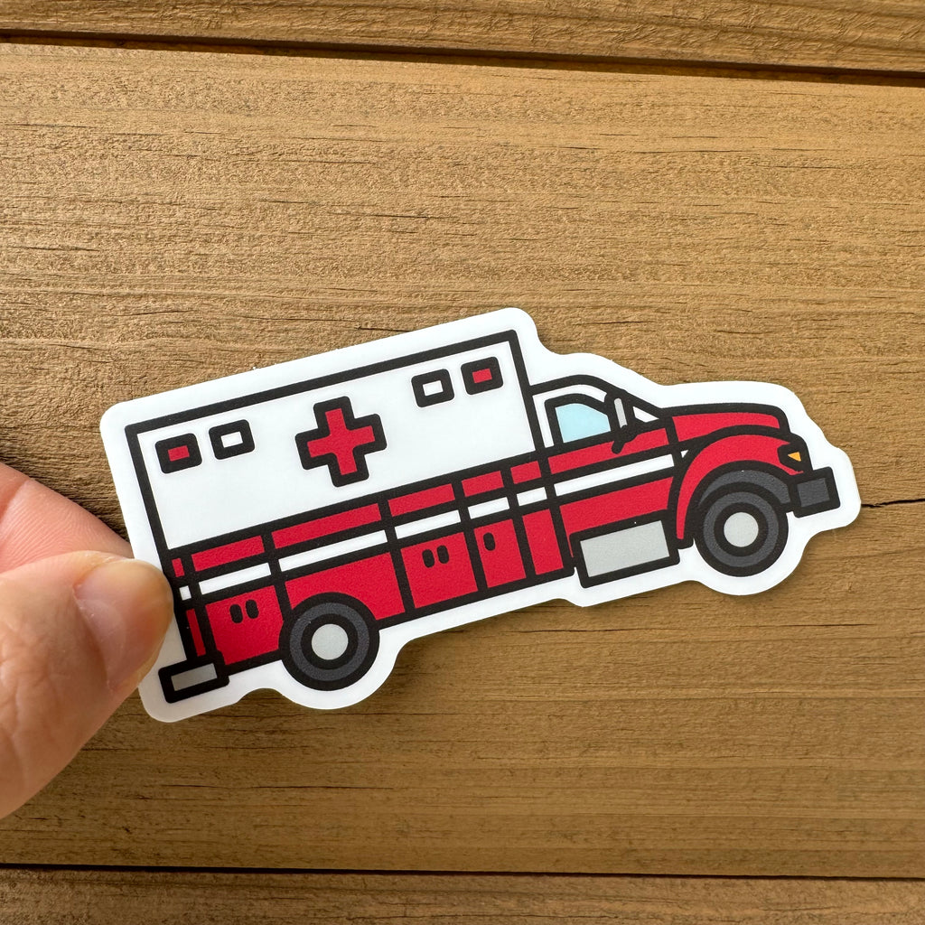 Ambulance Sticker – Howell's Mercantile