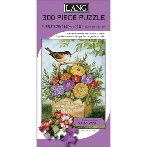 Garden Joy Puzzle - 300 Pieces – Howell's Mercantile