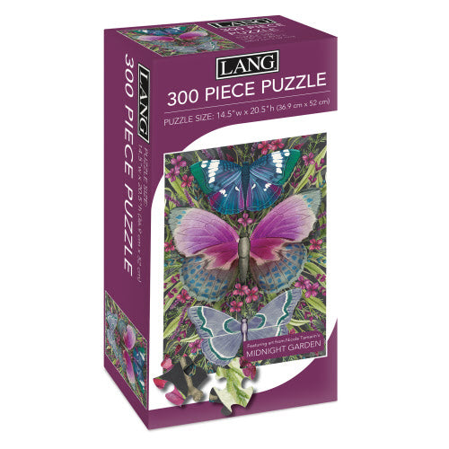 Midnight Garden Butterflies Puzzle - 300 Pieces – Howell's Mercantile